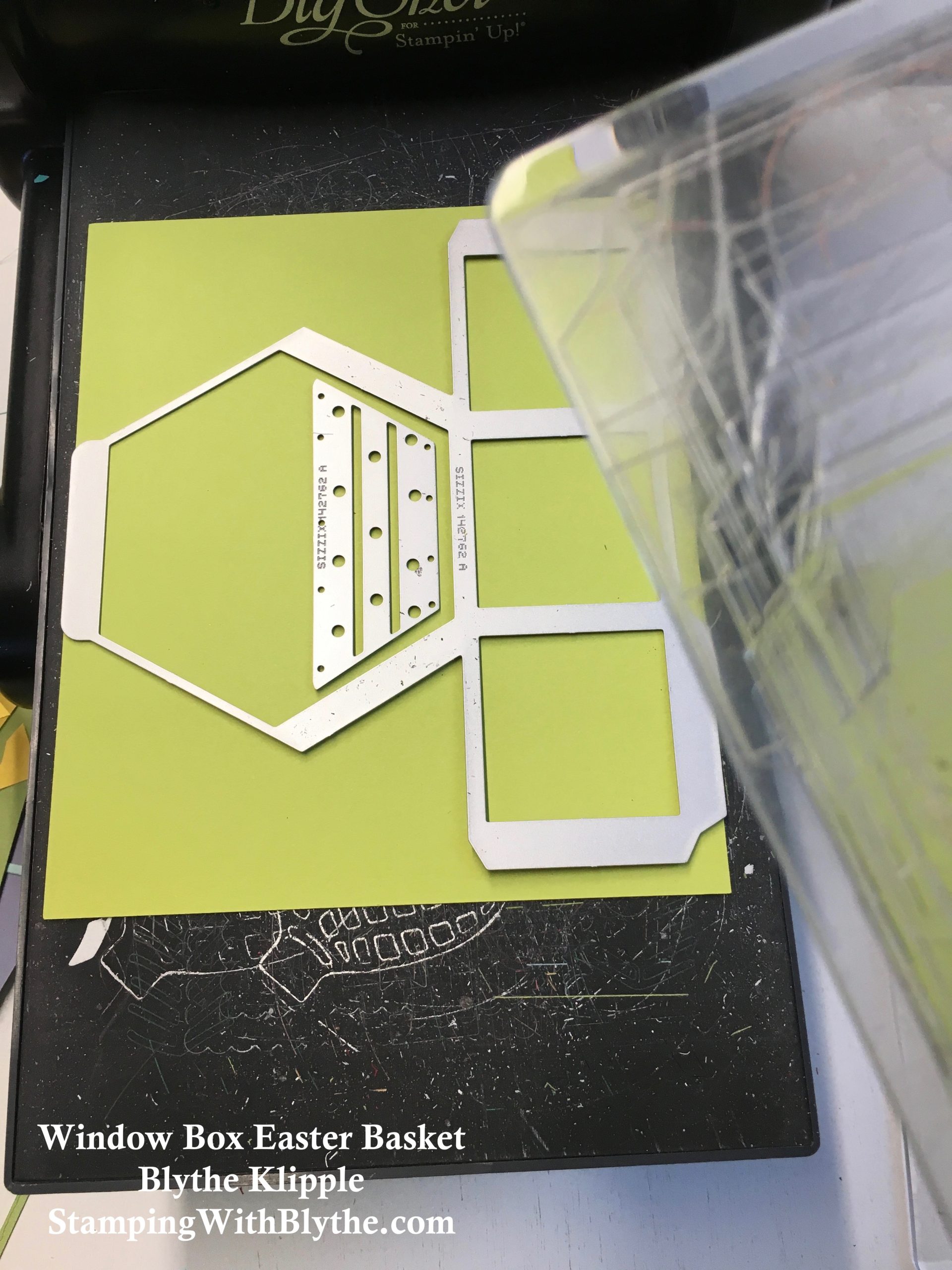 Window Box Thinlits Easter Baskets - Blythe Klipple, Stamping With Blythe