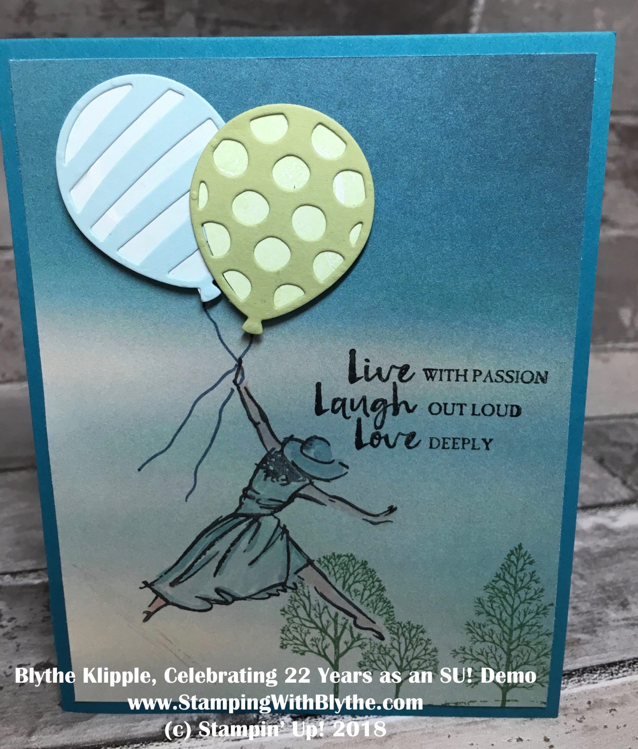 Beautiful You Birthday Card - Blythe Klipple, Stamping With Blythe