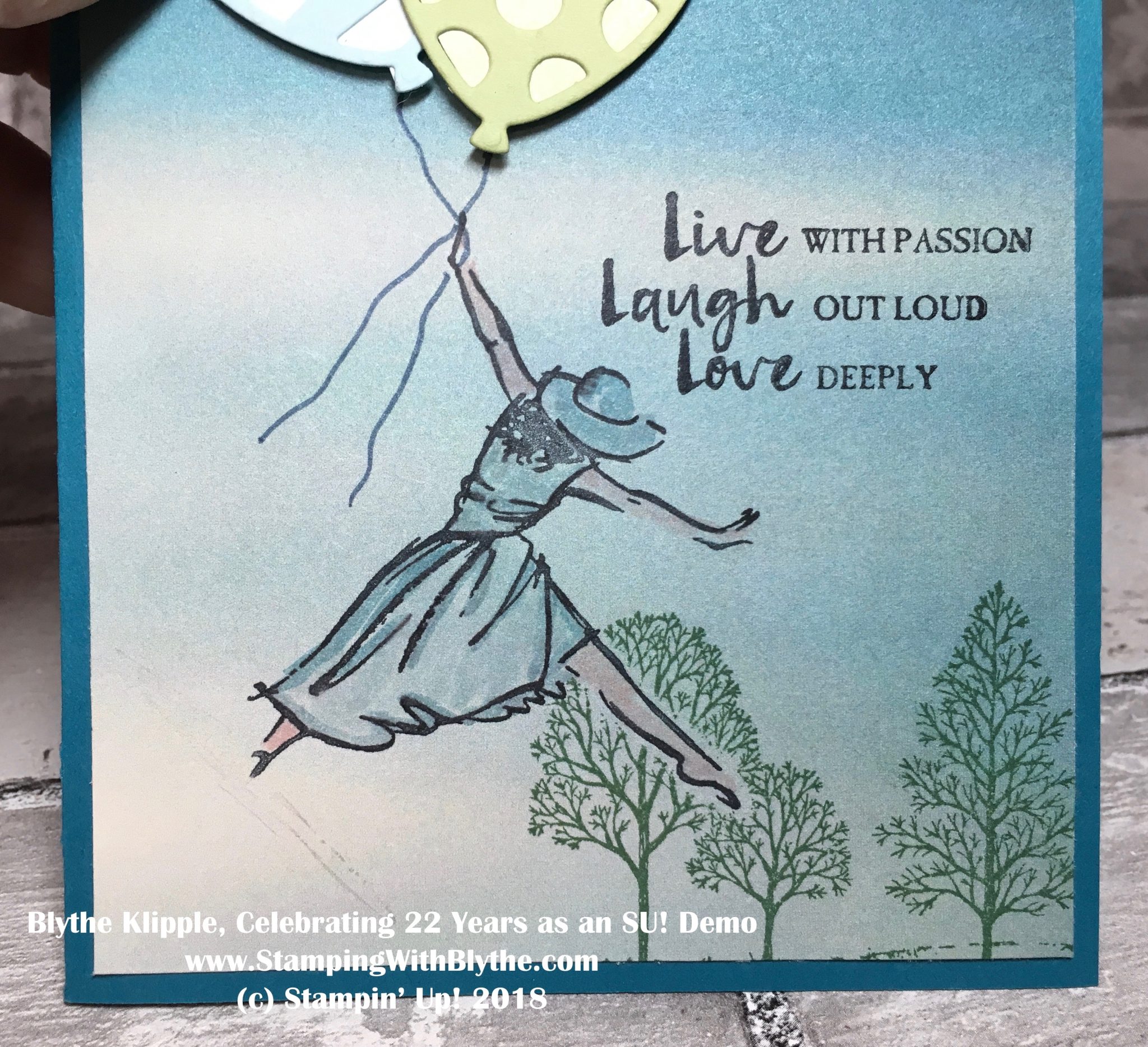 Beautiful You Birthday Card - Blythe Klipple, Stamping With Blythe