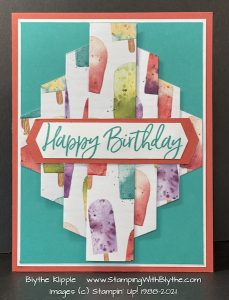 Double Pleat Fancy Fold Cards - Blythe Klipple, Stamping With Blythe