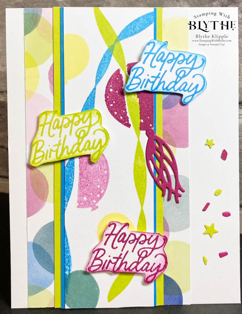 Playing Around with New Products - Blythe Klipple, Stamping With Blythe