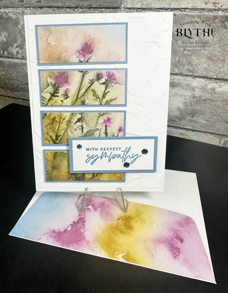 Thoughtful Journey Simple Stamping Card - Blythe Klipple, Stamping With ...